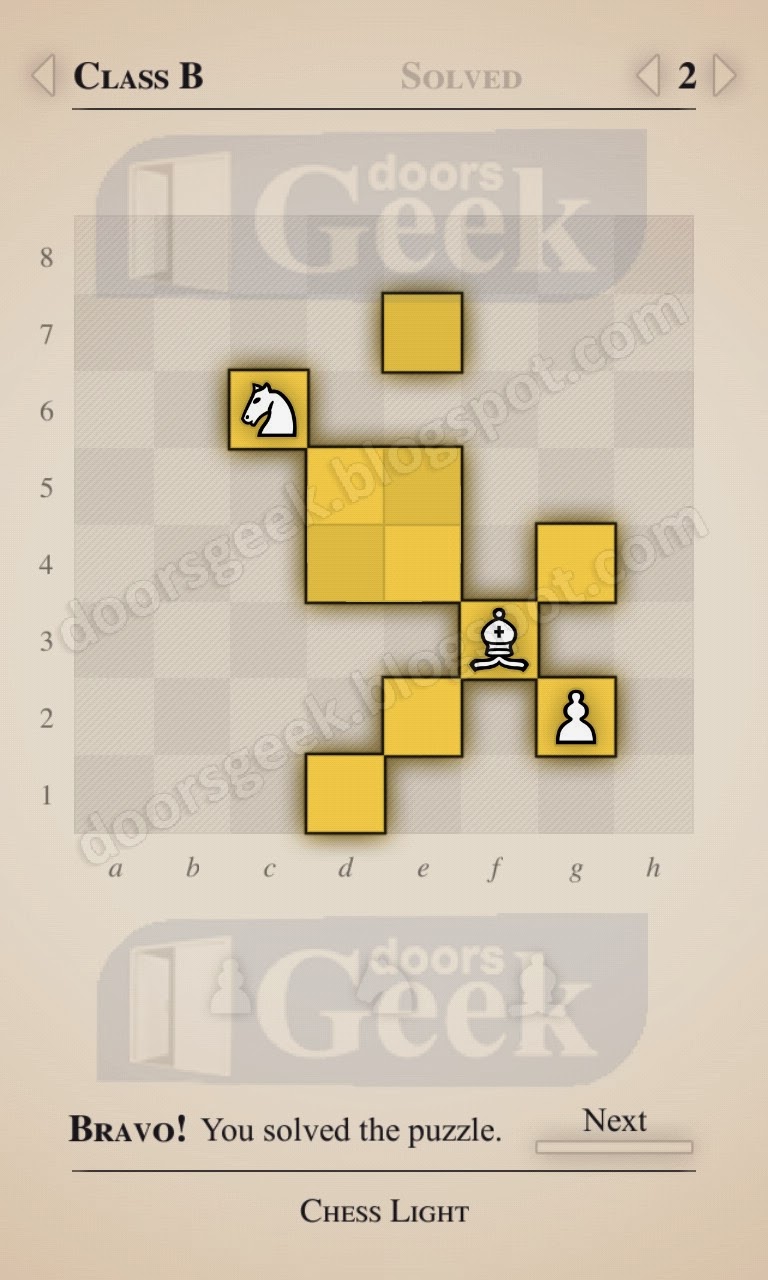 Chess Light [Class B] Level 2 ~ Doors Geek
